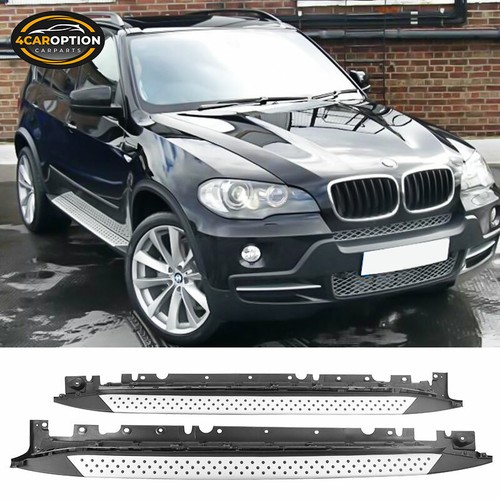 Fits 07-13 BMW X5 E70 OE Factory Style Running Board Side Step Bar Nerf ...