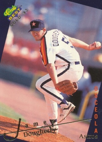 #065 OSCEOLA ASTROS # JAMES DOUGHERTY BASEBALL CARD CLASSIC BEST GOLD ...