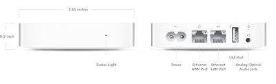 Apple AirPort Express 2nd Gen A1392 AirPlay 2 Wi-Fi Wireless Access ...