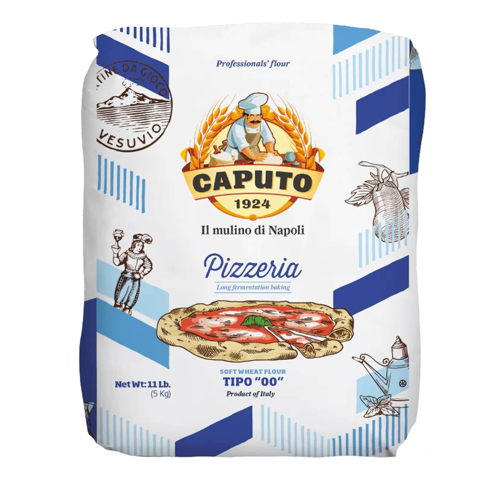 Antimo Caputo Pizzeria Flour Blue, 11 Pound (5Kg) Bag - Italian 00 ...