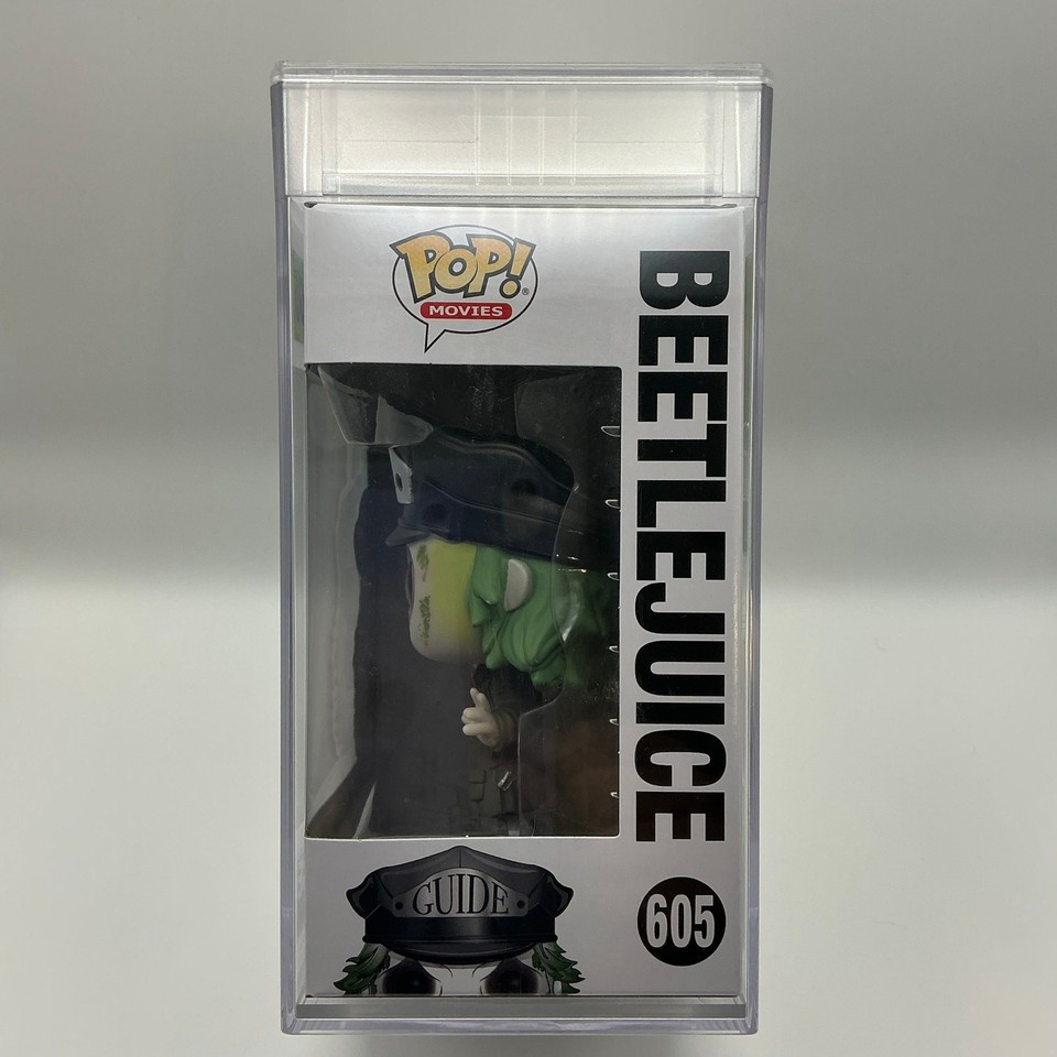 Beetlejuice Funko Pop 605 • PSA 8.5 Graded • Movie Classic | eBay