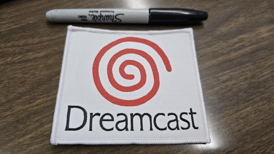 Dreamcast WOVEN PATCH [Console Games Lot Controller VMU Light Gun ...