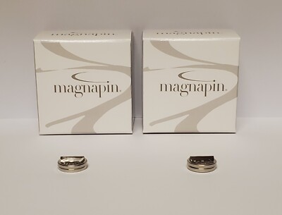Set of 2 - MagnaPin -How to wear a brooch or pin without putting hole ...