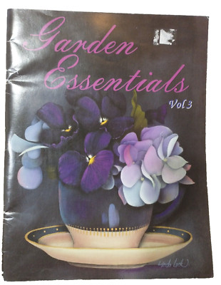 Linda Lock Vintage 2000 Tole Painting Book - GARDEN ESSENTIALS 3 ...