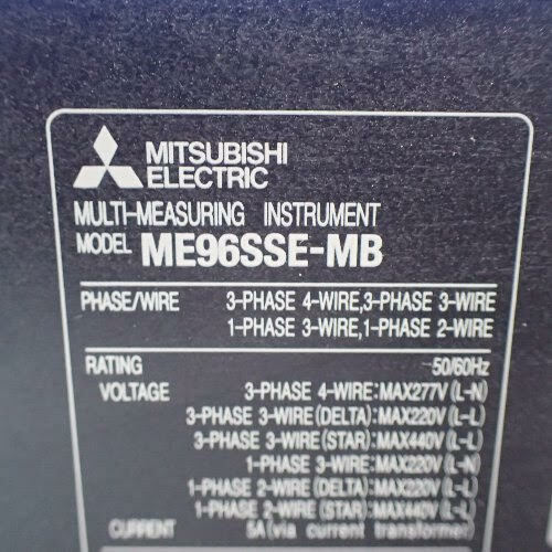 MITSUBISHI ELECTRIC ME96SSE-MB ELECTRONIC MULTI-MEASURING INSTRUMENT | eBay