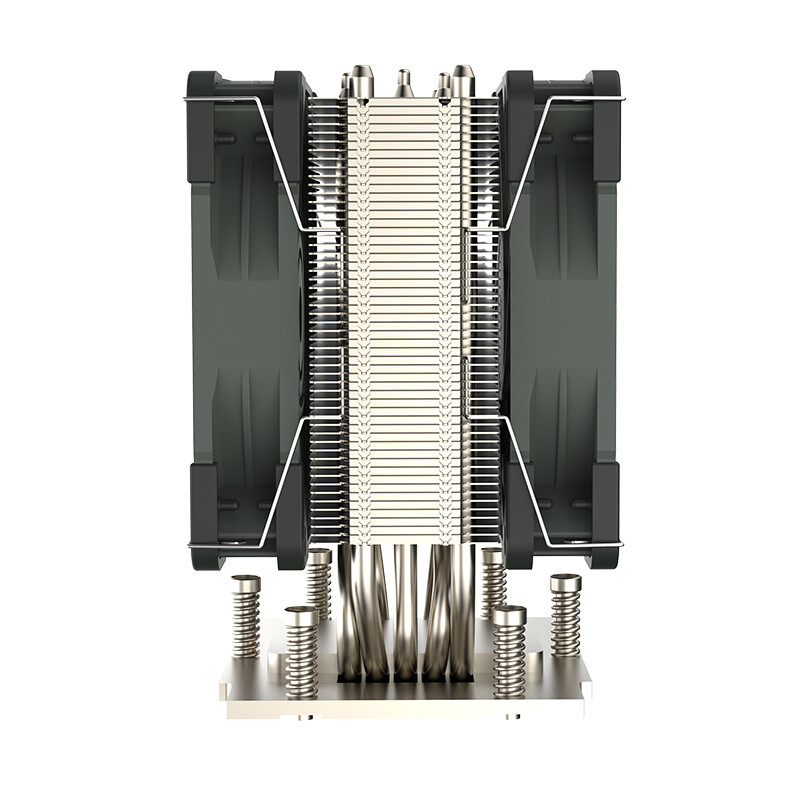 AMD SP5 CPU Heat Sink 4U H13SSL mz33-ar0 EPYC 9004 Fan Mute Dual Fan ...