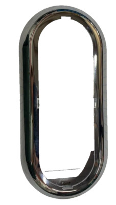 Tecniq T61-0C00-1 6" Oval Surface Mount Trim Ring Chrome | eBay