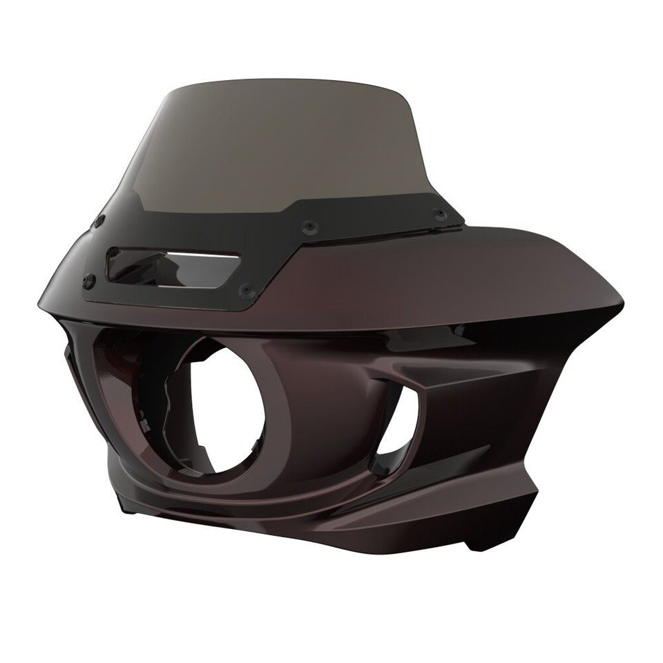 ST Front Fairings Midnight Crimson Windscreen Fits Harley 107/114 Low ...