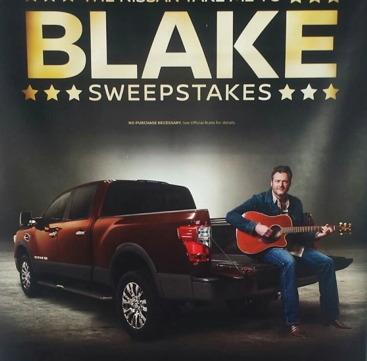 Blake Sheltons Truck