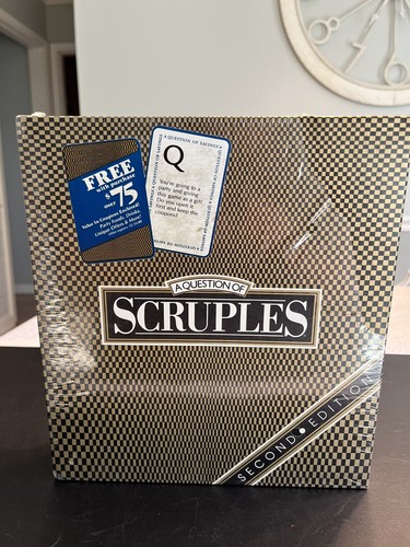 Vintage Scruples Board Game 1987- Brand New & Sealed | eBay
