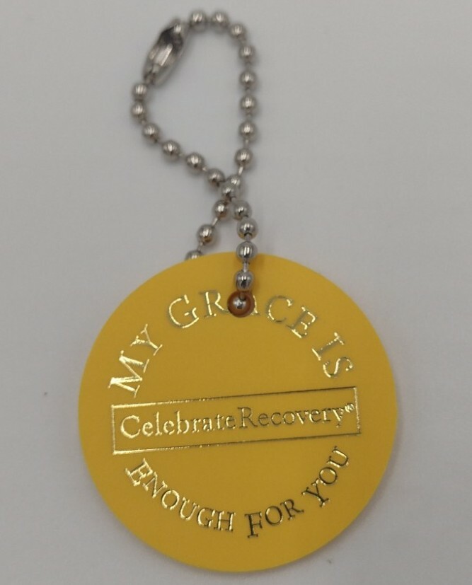 CELEBRATE RECOVERY 6 Month Chip MY GRACE IS ENOUGH FOR YOU Token ...