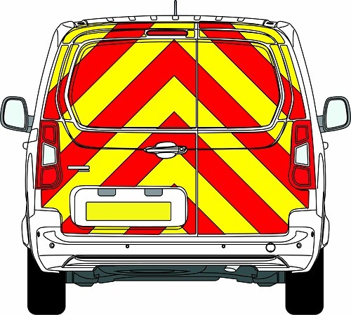 CHEVRON KIT FOR VAUXHALL COMBO 2019+ FULL CHAPTER 8 PRISMATIC ...