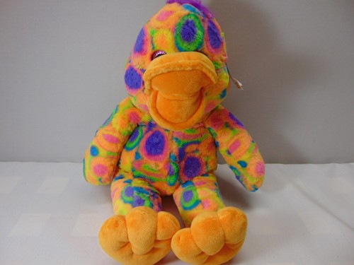 Teddy Mountain 16" Wacky Duck Teddy Bear Plush With Tag | eBay