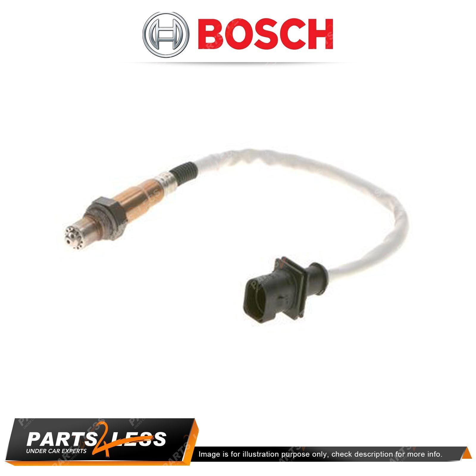 Bosch O2 Oxygen Lambda Sensor - Length 400mm Pre Catalytic Converter ...