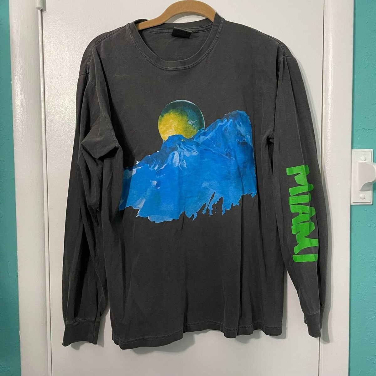 Kanye West Yeezy YE Wyoming in Miami Long Sleeve Shirt Kanye West Yeezy YE Wyoming in Miami Long Sleeve Shirt