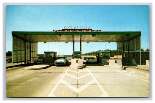 East Toll Gate Will Rogers Turnpike, Miami Oklahoma OK Postcard | eBay