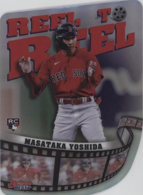 2023 Bowman's Best - Reel to Reel Die-Cuts Masataka Yoshida #RR-10 (RC ...