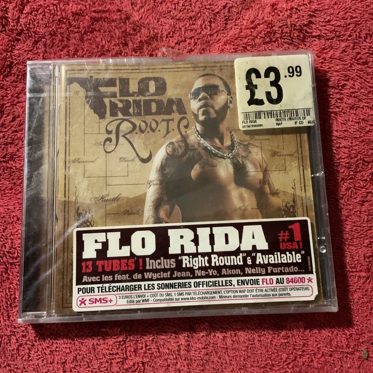 Flo Rida Roots Flo Rida R.O.O.T.S Platinum LP Limited Signature