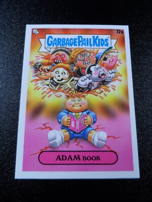 Adam Bomb as Adam Book Bookworms Card Garbage Pail Kids | eBay