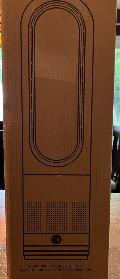 Bladeless Cooling Fan, 22 inch Tower Fan, 80° Oscillating Pedestal Fan ...