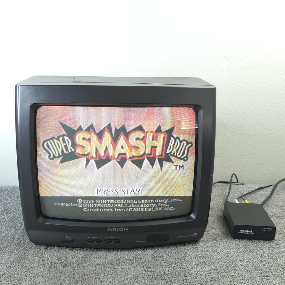 Orion TV1326 Vintage CRT TV Retro Gaming Television 13" With RF ...