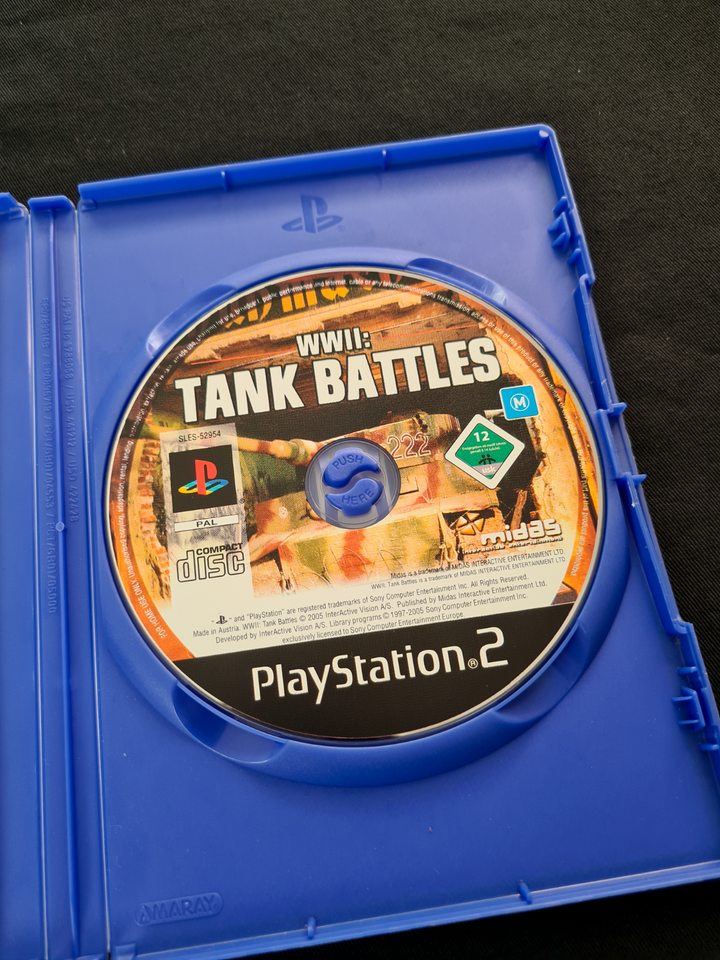 WWII: Tank Battles PAL (PS2) ~ Complete / Very Good Condition! | eBay