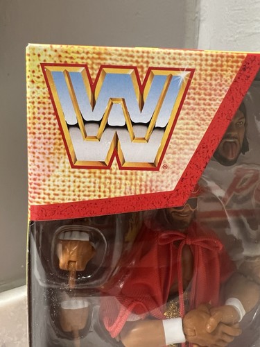 WWE WWF Mattel Mega Powers Hulk Hogan Macho Man Randy Savage Figure ...