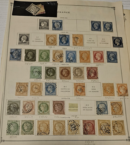 France Collection Classic Stamps 1850-1929 Used | eBay