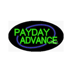 LED Neon Sign Payday Advance 27"L x 15"H #24118 | eBay