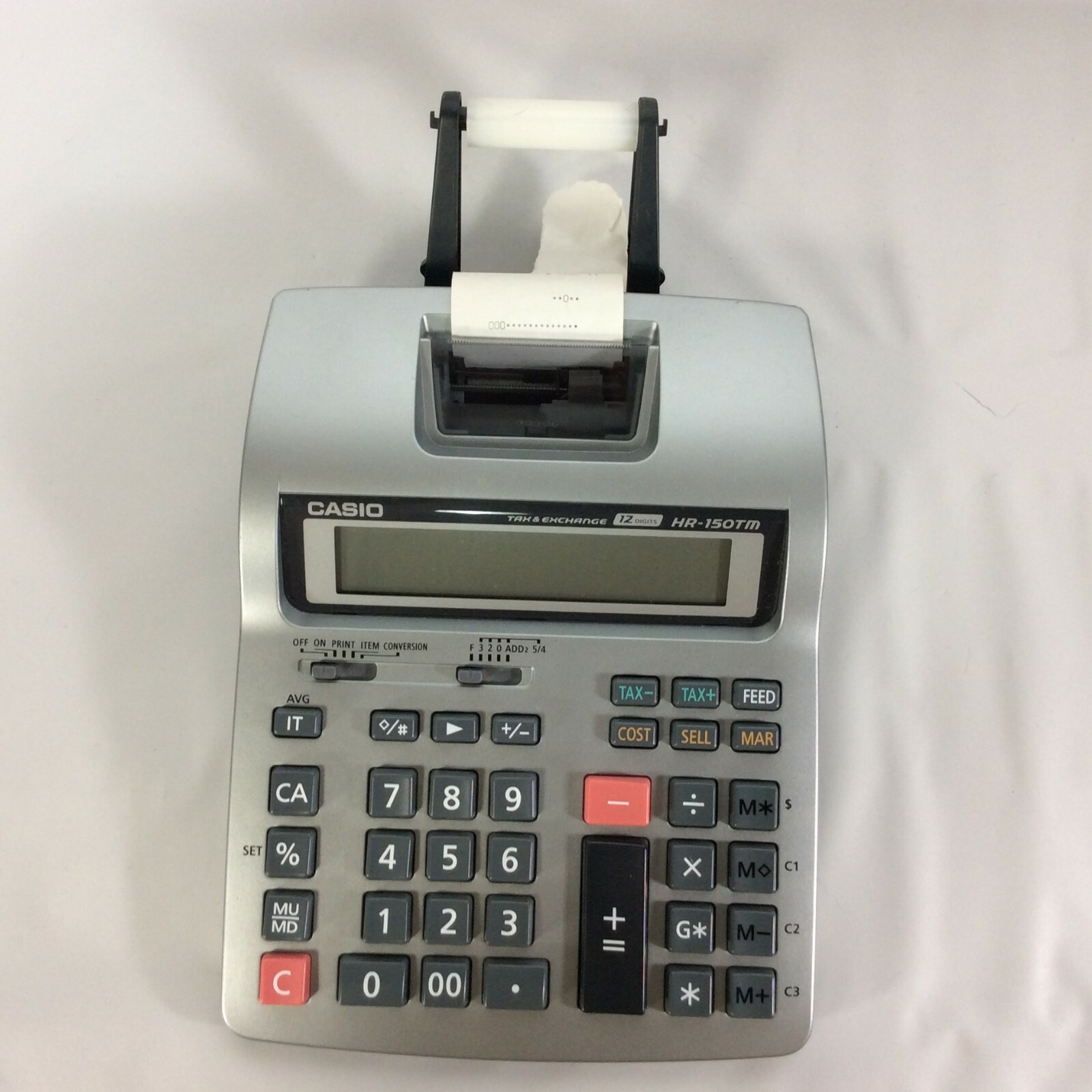Casio HR150TM Printing Calculator for sale online | eBay
