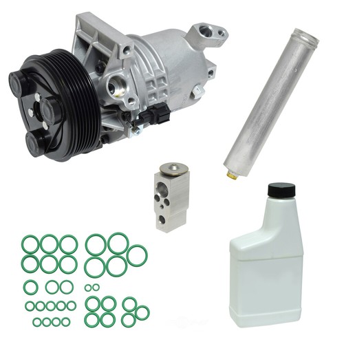 A/C Compressor Kit-1.6, Eng Code: HR16DE UAC fits 09-10 Nissan Versa 1 ...