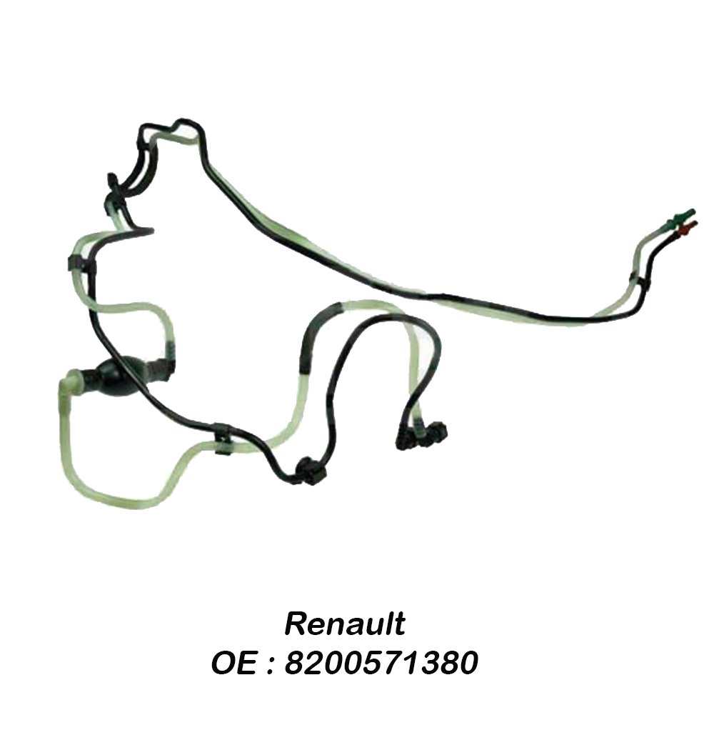 Poire d'amorçage avec tuyau Durer 1.5 DCI : RENAULT Mégane , Scénic ...