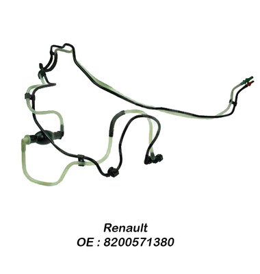 Poire d'amorçage avec tuyau Durer 1.5 DCI : RENAULT Mégane , Scénic ...