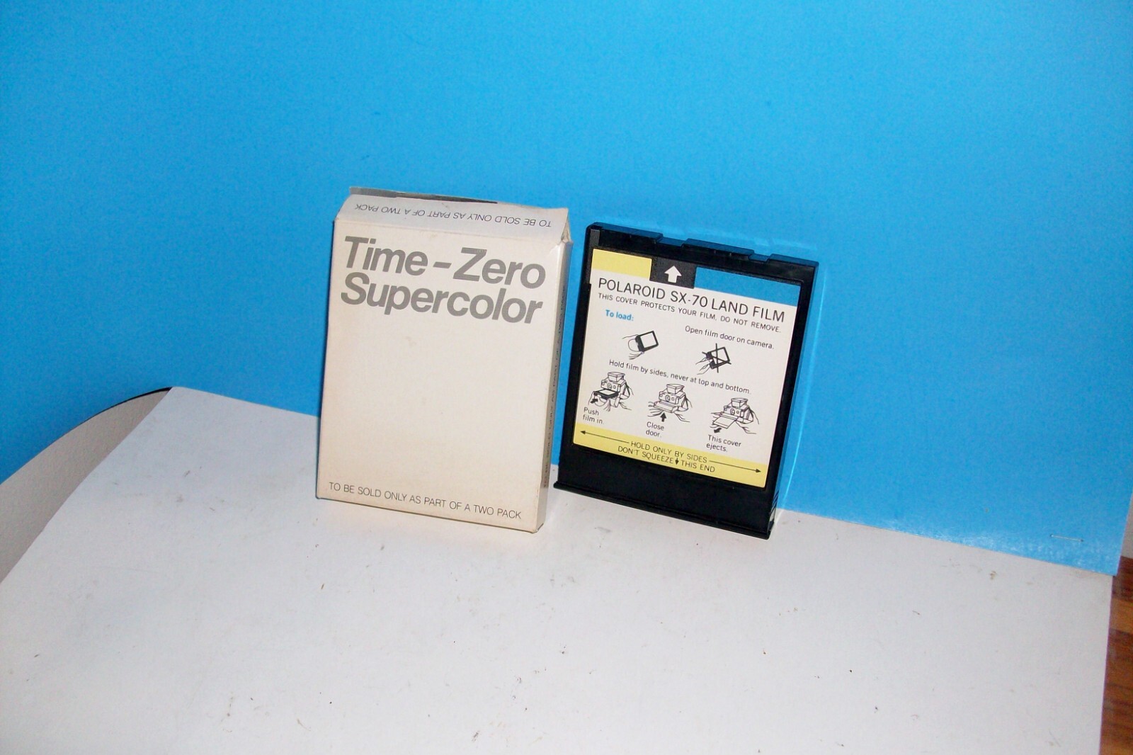 POLAROID TIME-ZERO SUPERCOLOR SX70 FILM CARTRIDGE EXP 01-83 | eBay