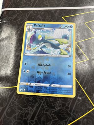 Drizzile - 057/202 - Reverse Holo - Sword & Shield Base Set Pokemon TCG ...