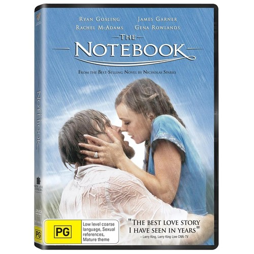 The Notebook (DVD, 2004) PAL Region 4 (Ryan Gosling, Rachel McAdams ...
