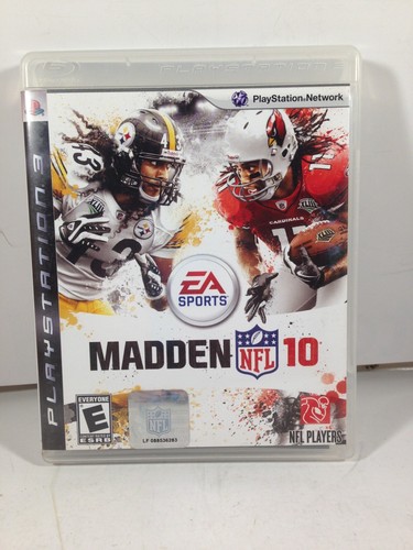 PS3 Playstation Madden 10 Video Game Complete | eBay