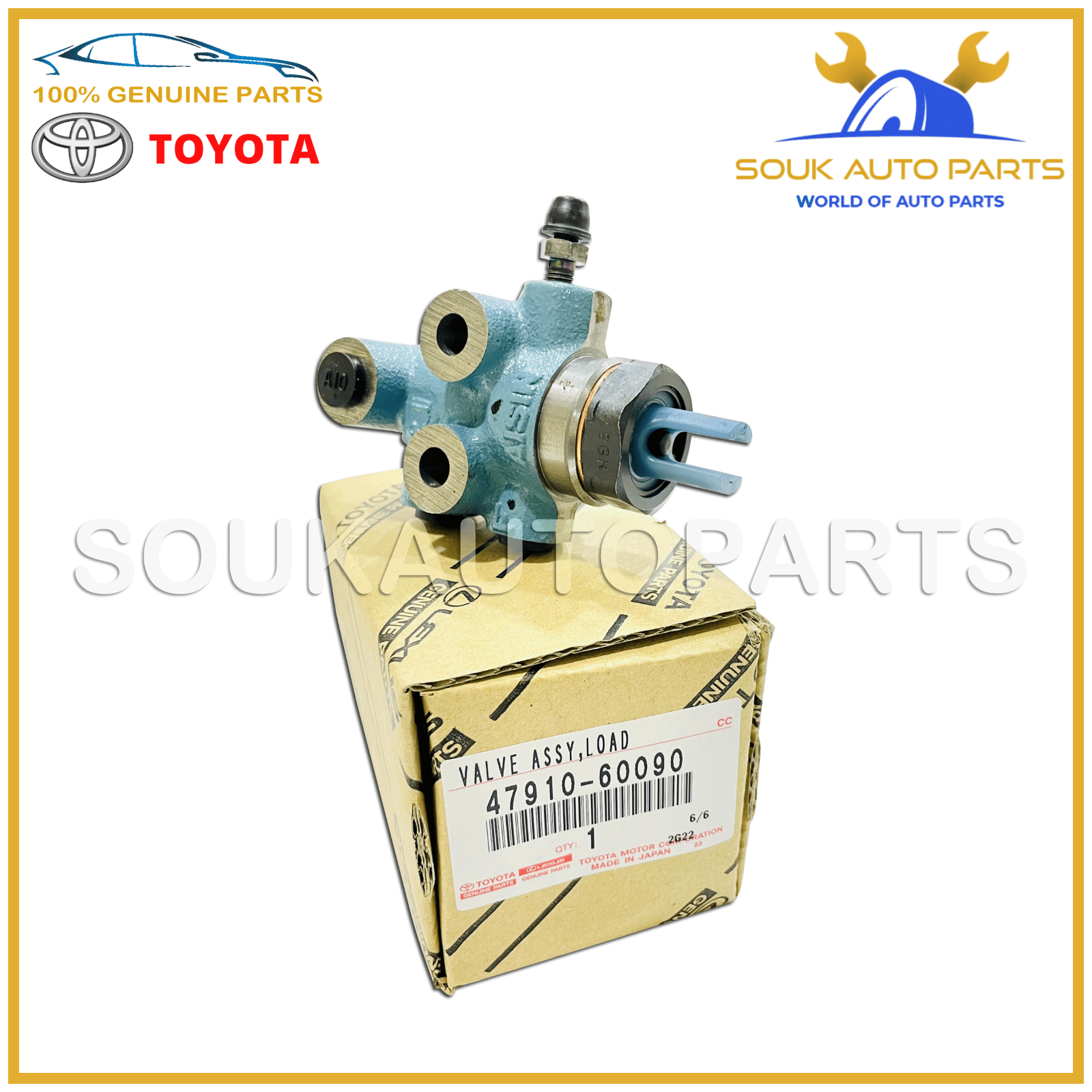 47910-60090 Genuine Toyota VALVE ASSY, LOAD SENSING PROPORTIONING ...