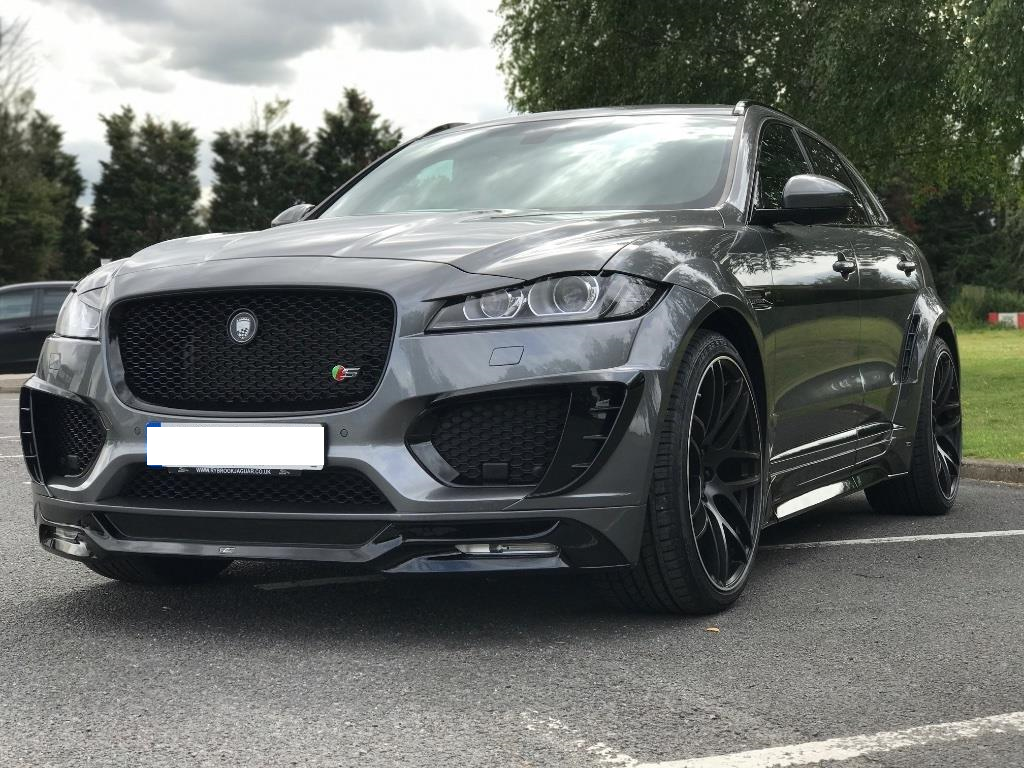 Lumma Design CLR F wide bodykit body kit conversion Jaguar F Pace ...