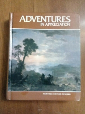 Adventures in Appreciation High School English Literature Text by ...
