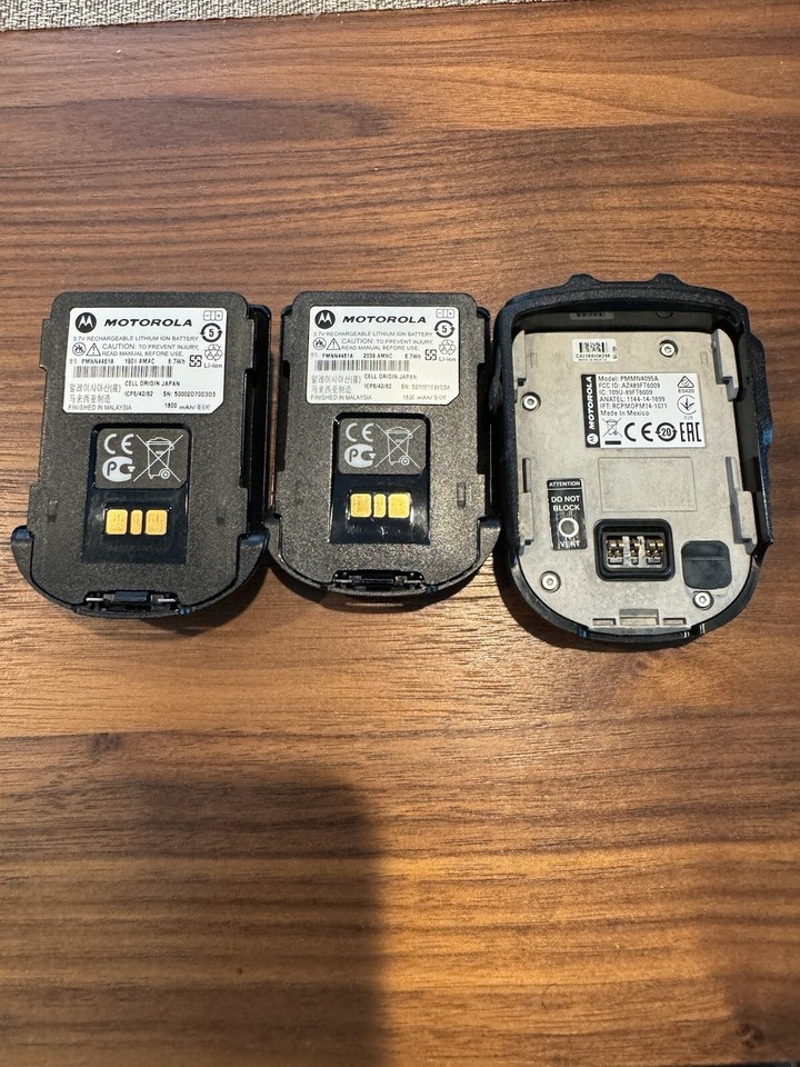 Motorola PMMN4095 RLN6554 Wireless Bluetooth Speaker mic And Spare ...