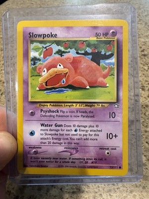Pokémon TCG Slowpoke Neo Genesis | eBay