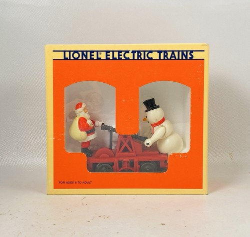 🌟Lionel Trains 6-18426 Santa and Snowman Operating Handcar, O Gauge | eBay
