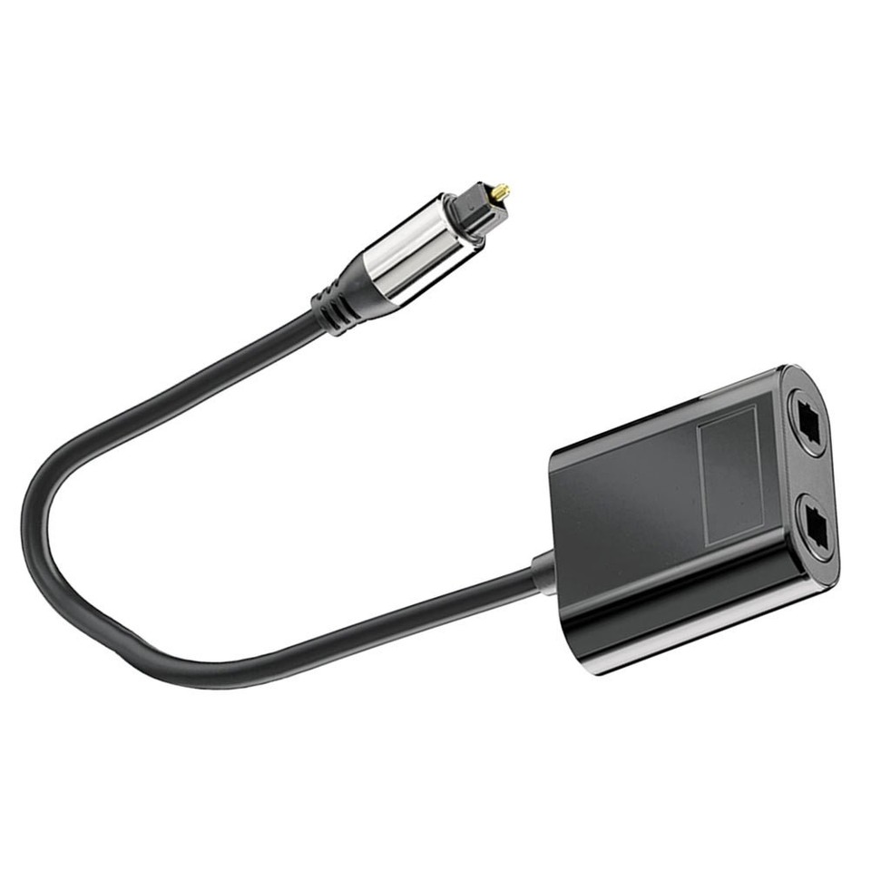 Portable Optical Fiber Splitter Convenient for Audio Cable Replacement ...