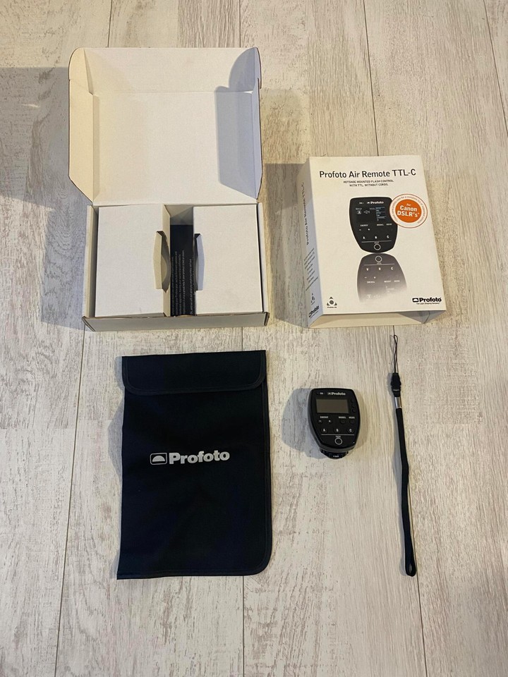 Profoto Air Remote TTL-C for Canon trigger + original box & bag cod ...