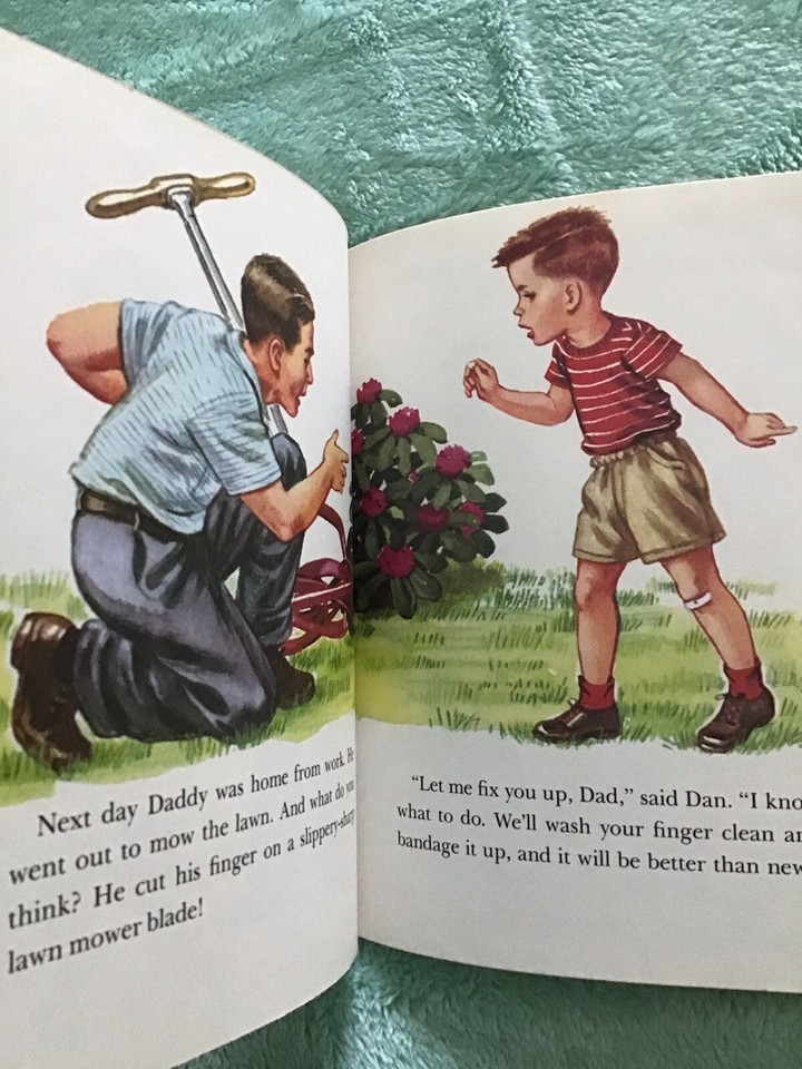 Doctor Dan The Bandage Man Little Golden Book 1992 W/ Band-Aids 50th ...