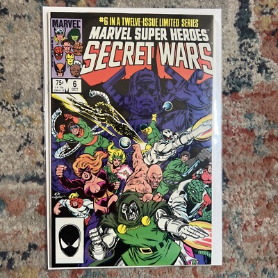 Marvel Super Heroes Secret Wars #6 - Dr. Doom Galactus 1984 Marvel ...
