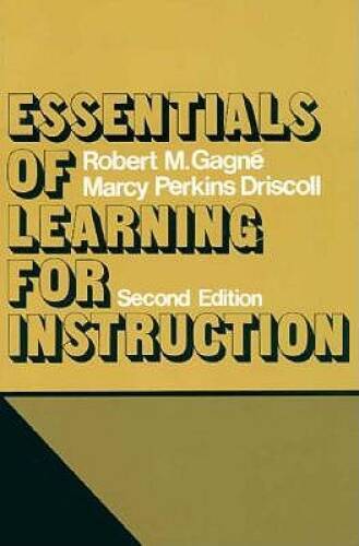 Essentials of Learning for Instruction - Paperback By Gagne, Robert M ...