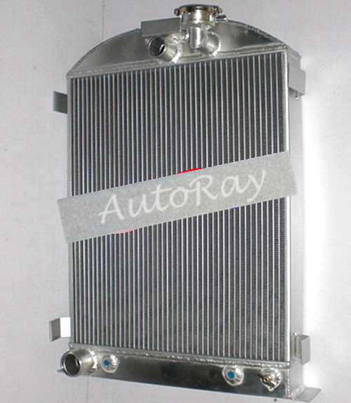 3 ROW Aluminum Radiator for 1932 32 FORD HIBOY HI-BOY CHOPPED FORD ...