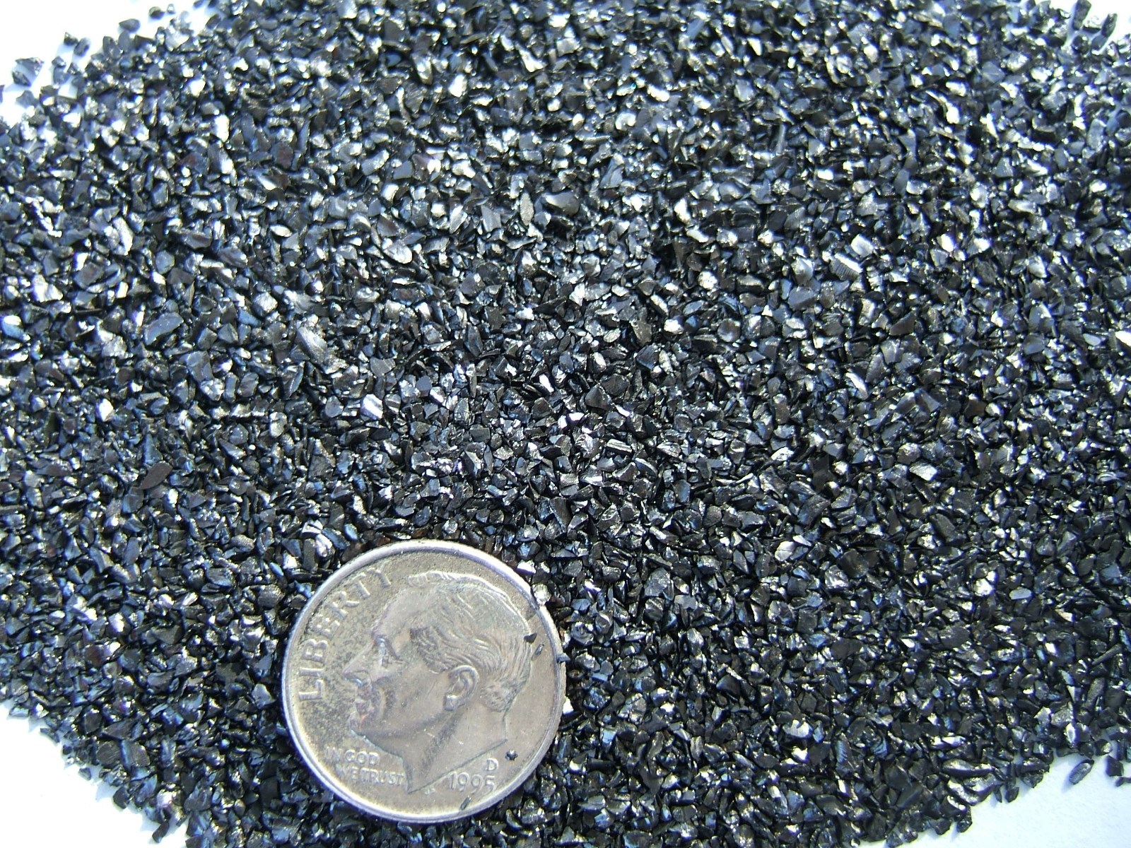 1 oz. anthracite medium crushed inlay powder / stone / material | eBay